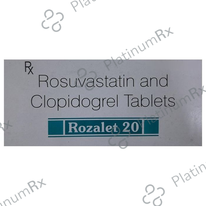 Rozalet 20/75mg Tablet 10s | Uses, Price & Substitutes