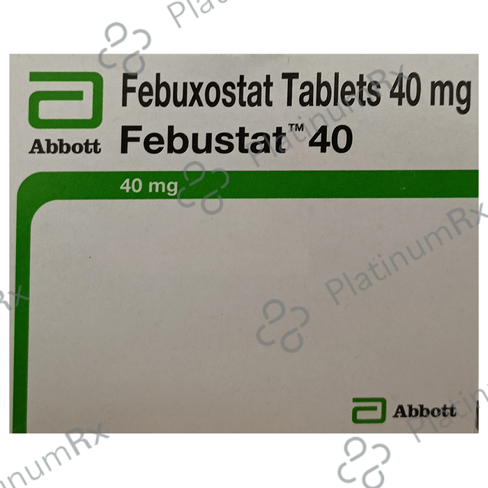Febustat 40mg Tablet 15s – Save 63% on Substitute Medicine