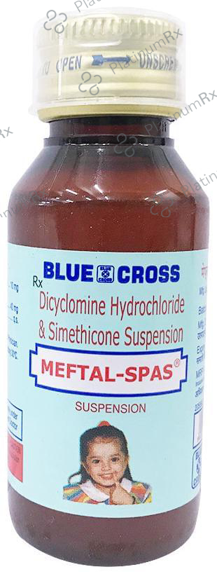 Meftal Spas 10/40mg Oral Suspension 60ml | Uses, Price & Substitutes