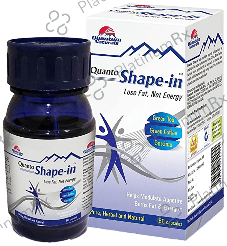 Quanto Shape-IN Capsule – Uses, Price, Side Effects | PlatinumRx