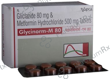 Glycinorm-M 80 Tablet 10 Tablet - Save 67% on Substitute Medicine