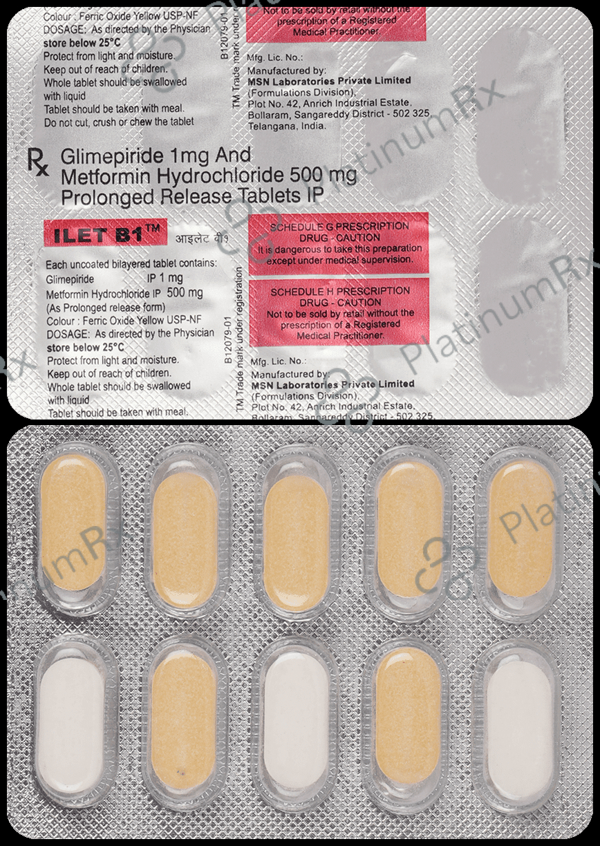 ILet B1 Tablet PR – Save 22% on Substitute Medicine