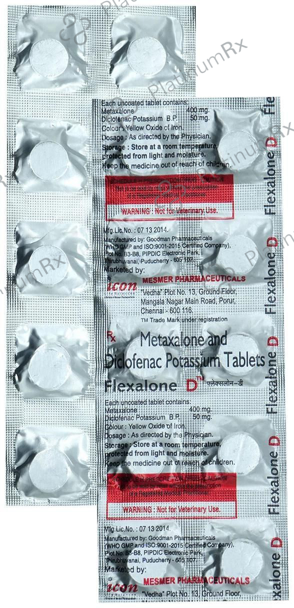 Flexalone D – Uses, Price, Side Effects | PlatinumRx