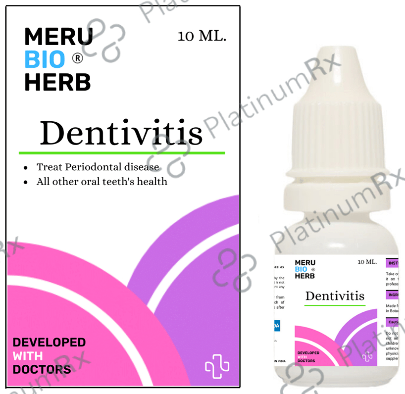 Meru Bio Herb Dentivitis – Uses, Price, Side Effects | PlatinumRx