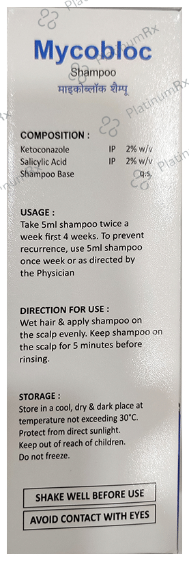 Mycobloc Shampoo - Save 62% on Substitute Medicine