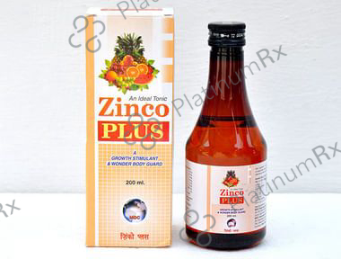 Zinco Plus Syrup 200ml – Uses, Price, Side Effects | PlatinumCare