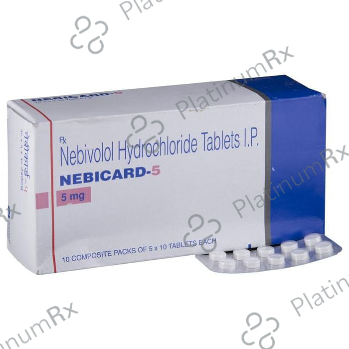Buy Nebicard 5mg Tablet 10s Online: Uses, Side Effects, Price and ...