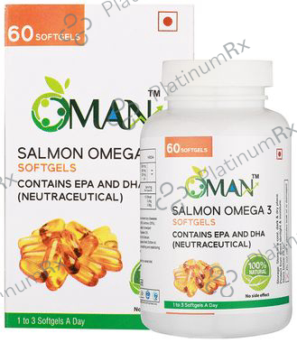 Oman Salmon Omega 3 Softgel 60s | Uses, Price & Substitutes