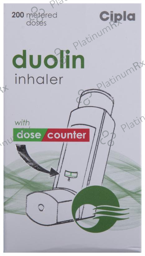 Duolin 50/20mcg Inhaler 200MDI | Uses, Price & Substitutes