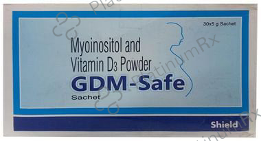 Gdm Safe With Myo Inositol & Vitamin D3 Powder 5gm – Save 7% on ...