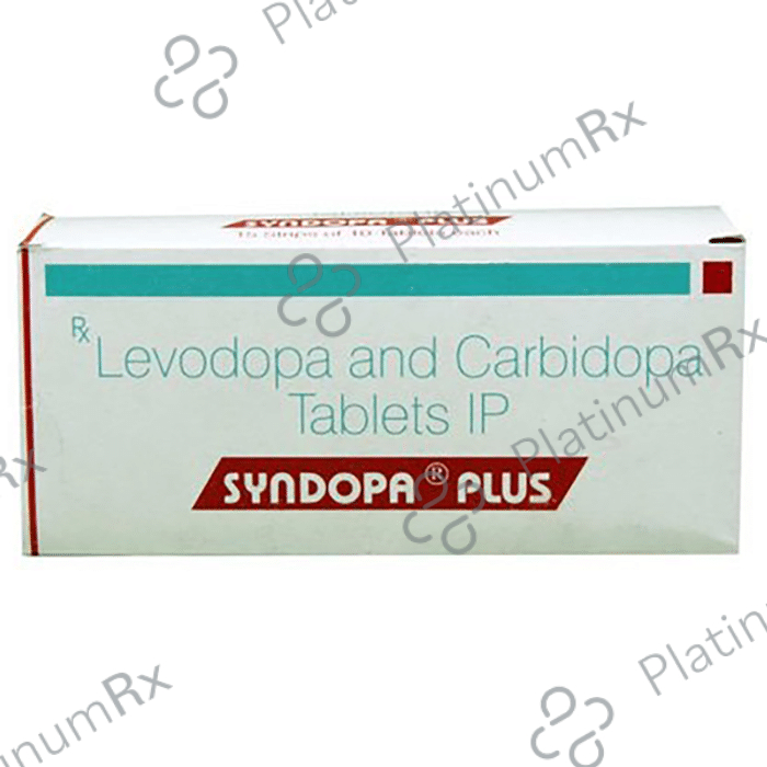 Syndopa Plus 25/100mg Tablet 15s – Save 18% on Substitute Medicine