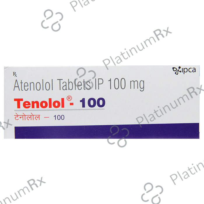 Tenolol 100mg Tablet 14s | Uses, Price & Dosage