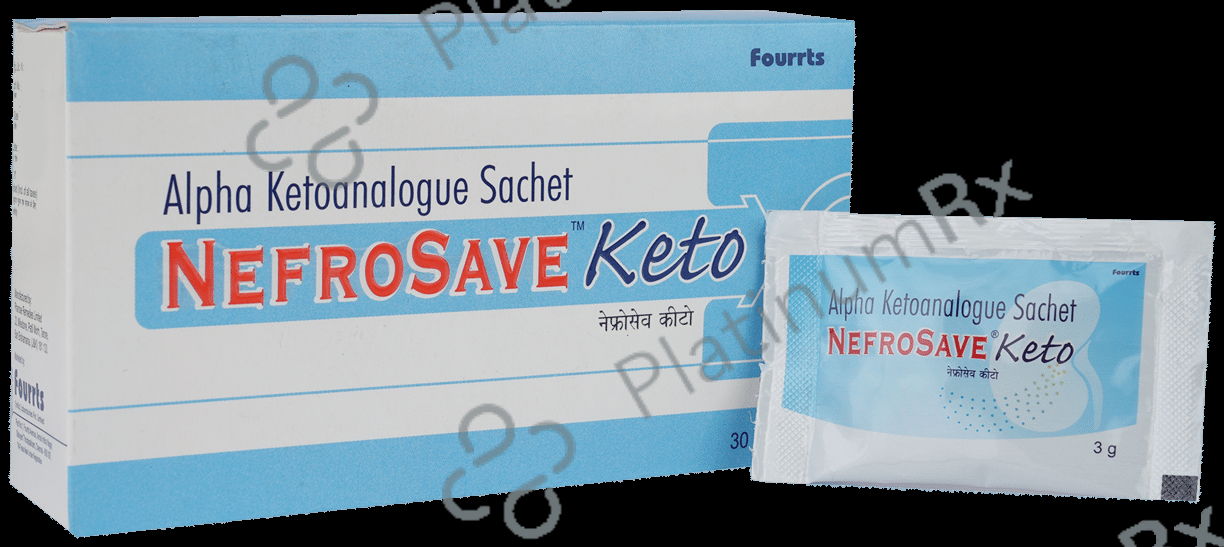 Nefrosave Keto Sachet 3gm – Uses, Price, Side Effects | PlatinumRx