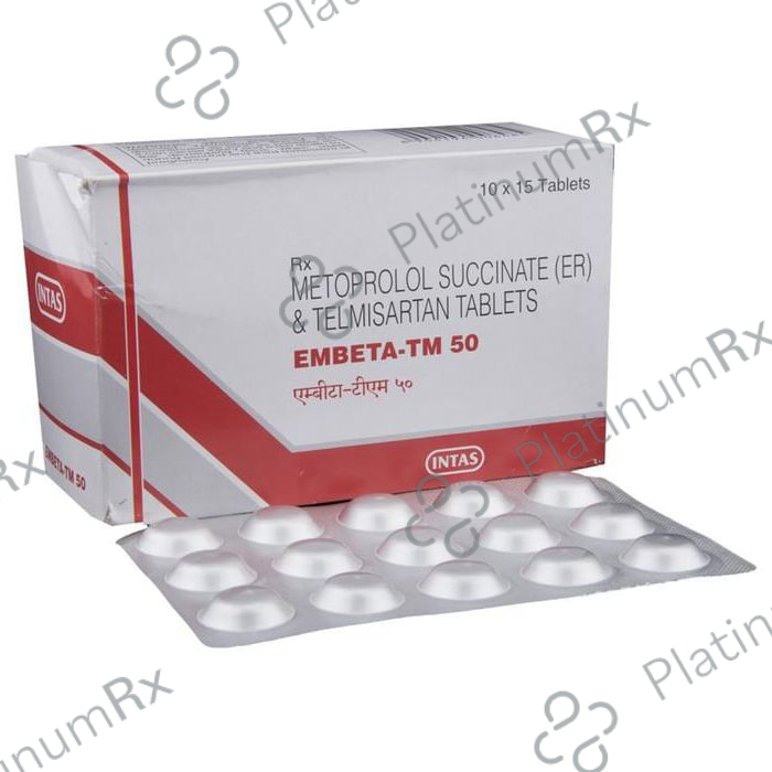 Embeta-TM 50 Tablet ER | Uses, Price & Substitutes
