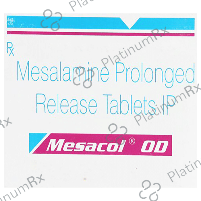 Mesacol OD 1200mg Tablet PR 15s | Uses,Price & Substitues