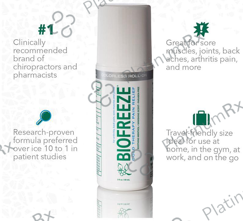 Biofreeze Pain – Uses, Price, Side Effects | PlatinumRx