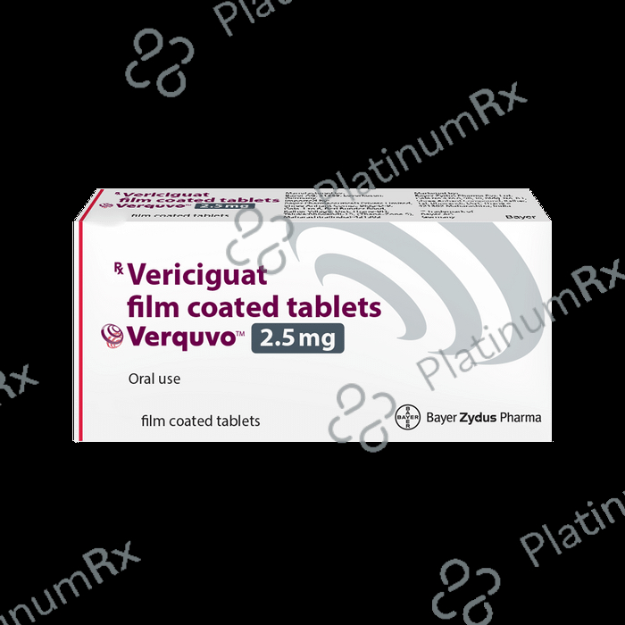 Verquvo 2.5mg Tablet 14s - Save 18% on Substitute Medicine