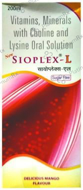 New Sioplex-L Oral Solution Delicious Mango Sugar Free 200ml - Save 23% ...