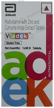 Viadek Gluten Free Tablet 30s | Uses, Price & Substitutes