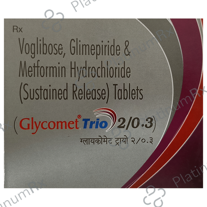 Glycomet Trio – Uses, Price, Side Effects | PlatinumRx