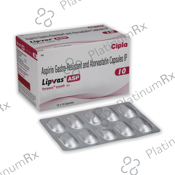 Lipvas ASP | Uses, Price & Dosage