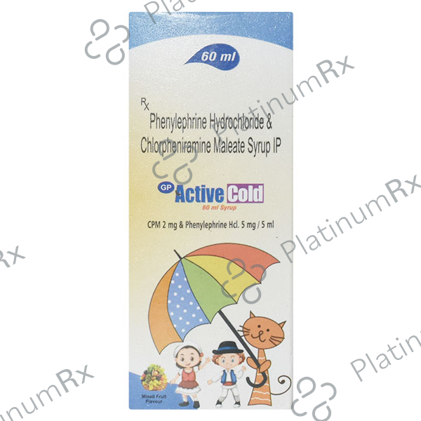 Active Cold M 2/5mg Suspension 60ml – Uses, Price, Side Effects ...