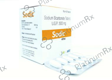 Sodic Tablet - Uses, Side Effects, Price, Generic | PlatinumRx