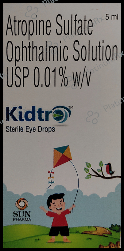 Kidtro 0.01% Eye Solution 5ml | Uses, Price & Substitutes