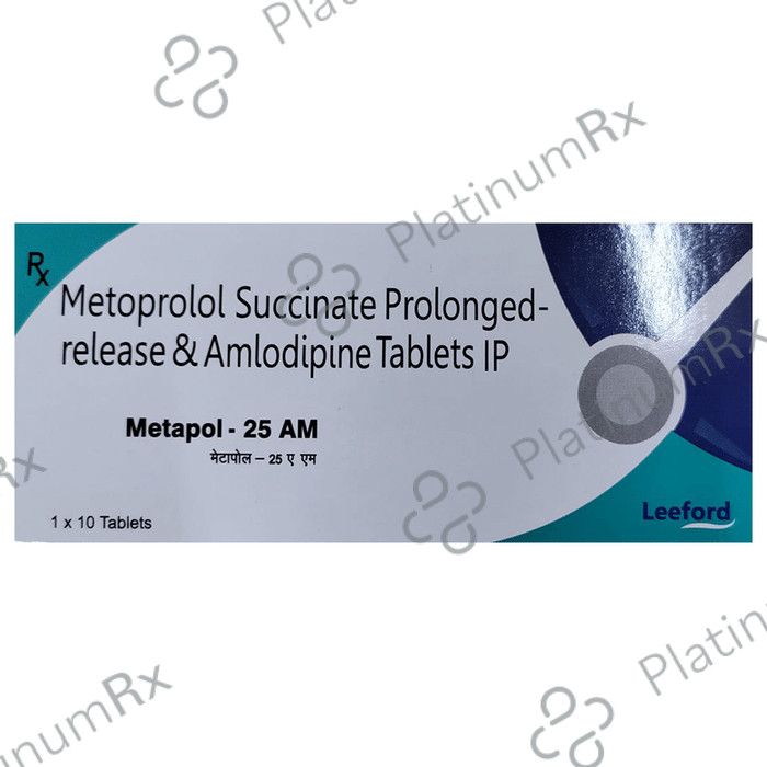 Metapol 5/25mg | Uses, Price & Dosage