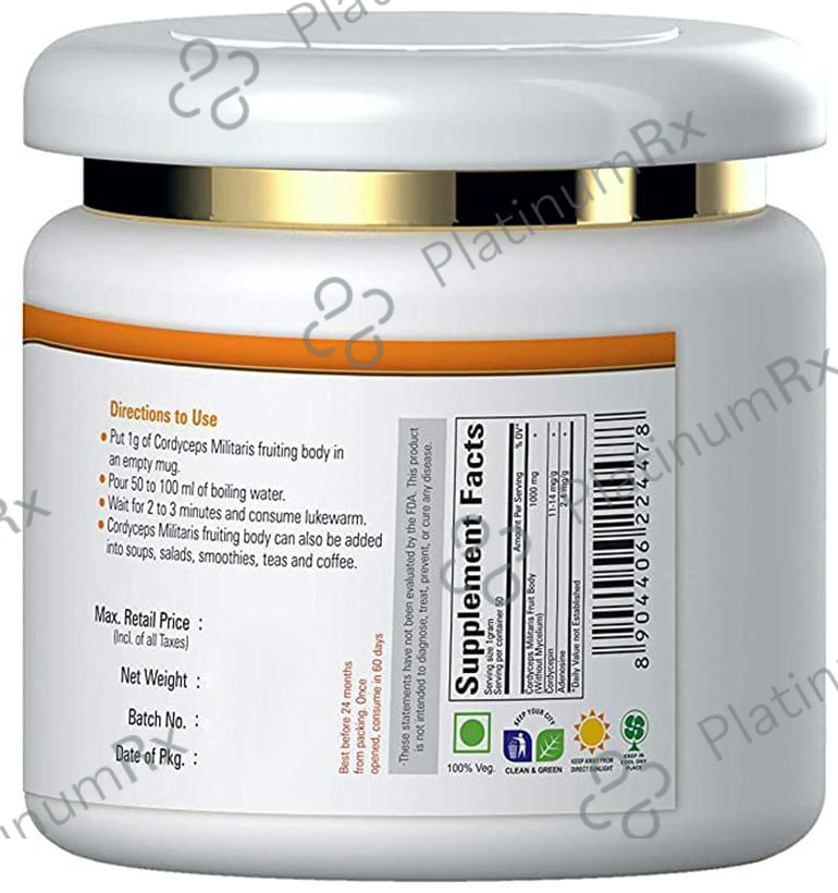 Cordy Gold – Uses, Price, Side Effects | PlatinumRx