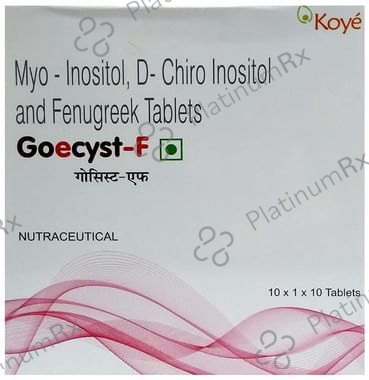 Goecyst F Tablet 10s – Uses, Price, Side Effects | PlatinumRx