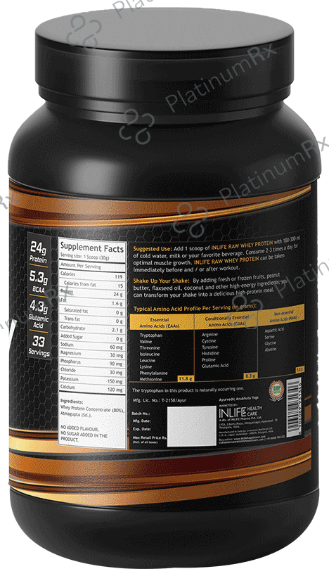 Inlife Raw – Uses, Price, Side Effects | PlatinumRx