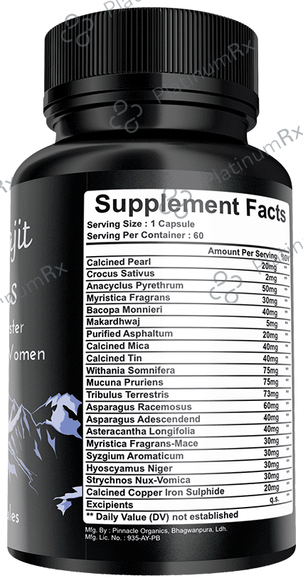 Shilajit Plus Capsule 60s – Uses, Price, Side Effects | PlatinumRx