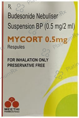 Mycort 0.5mg Respules (2ml Each) – Save 70% on Substitute Medicine