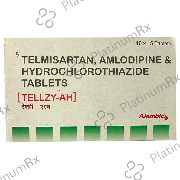 Tellzy AH 5/12.5/40mg Tablet 15s - Save 76% on Substitute Medicine
