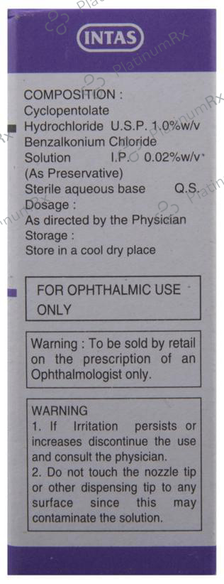 Cyclogyl Eye Drops 5ml – Save 45% on Substitute Medicine