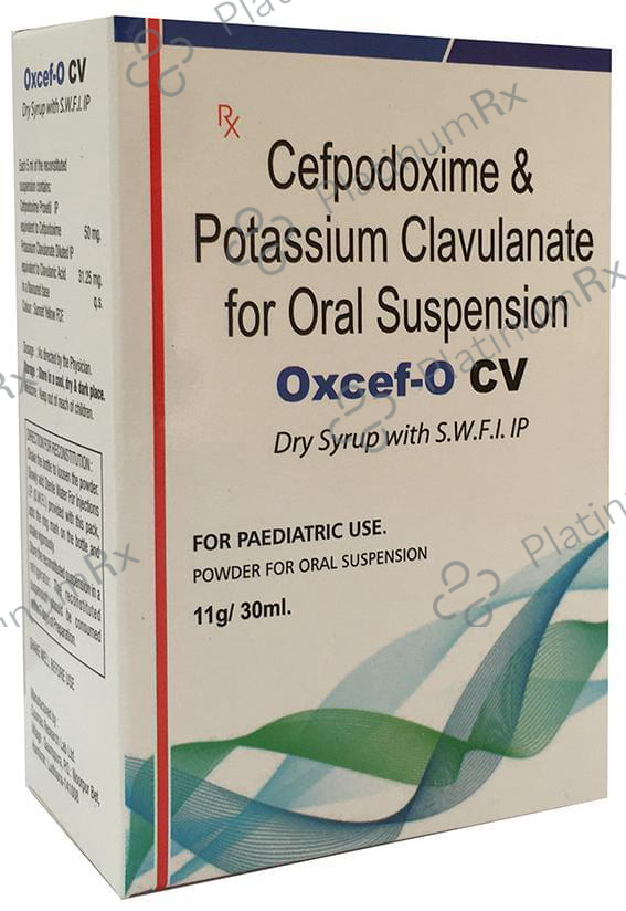 Oxcef-O CV Dry Syrup - Save 10% on Substitute Medicine