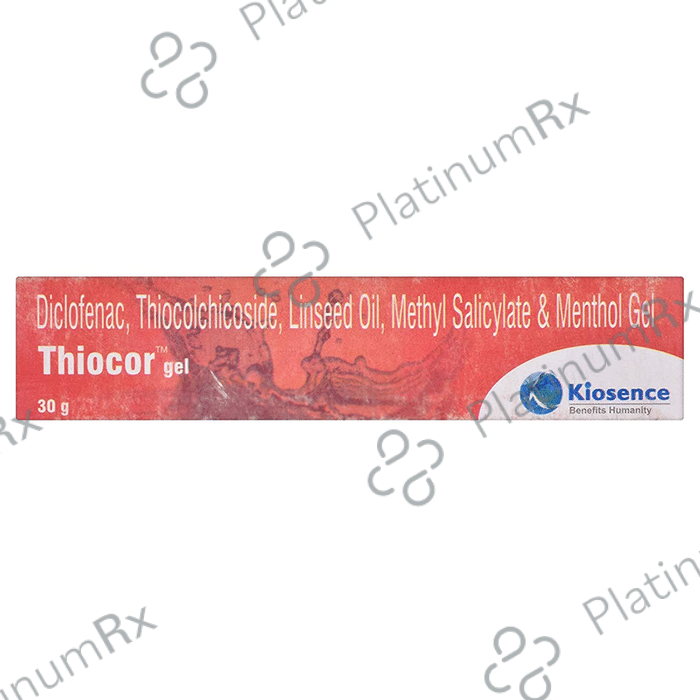 Thiocor Gel - Save 75% on Substitute Medicine