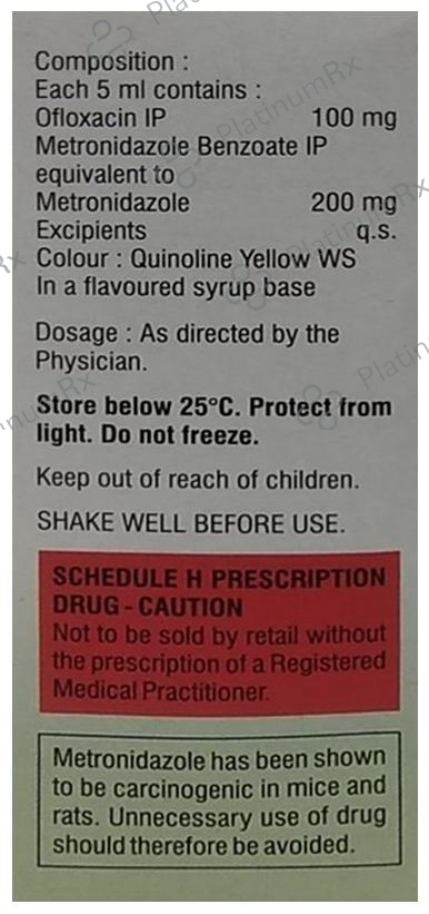 Diof DS 200/100mg Oral Suspension 60ml - Save -12% on Substitute Medicine