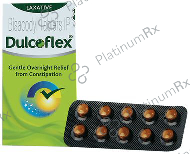 Dulcoflex 5mg Tablet 10s | Uses, Price & Substitutes