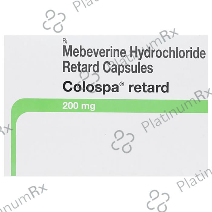 Colospa Retard 200mg Capsule MR 15s - Save 60% on Substitute Medicine
