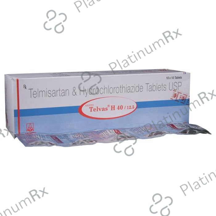 Telvas H 40/12.5mg Tablet 10s | Uses, Price & Substitutes