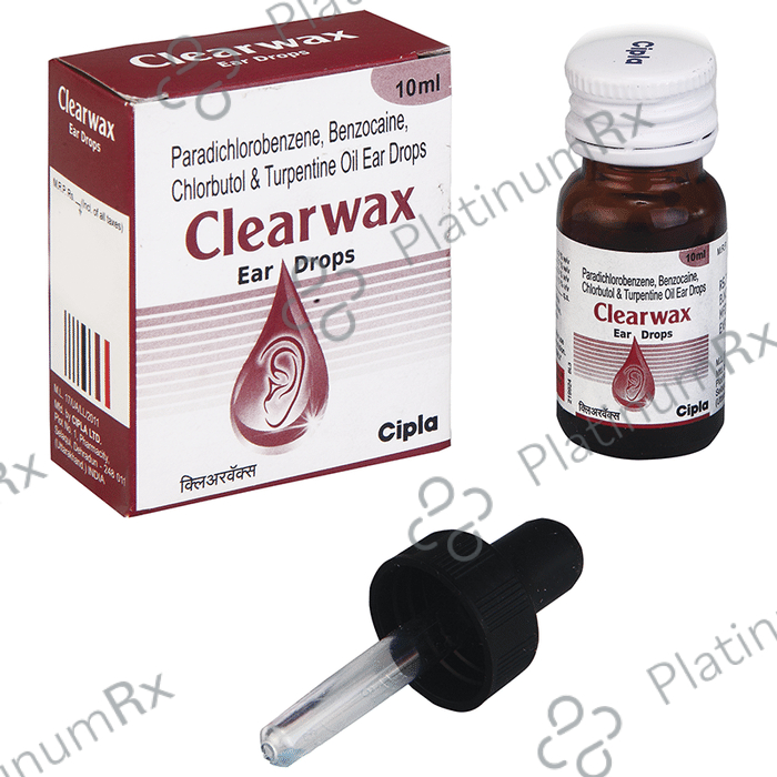 Clearwax Ear Drop 10ml – Uses, Price, Side Effects | PlatinumRx