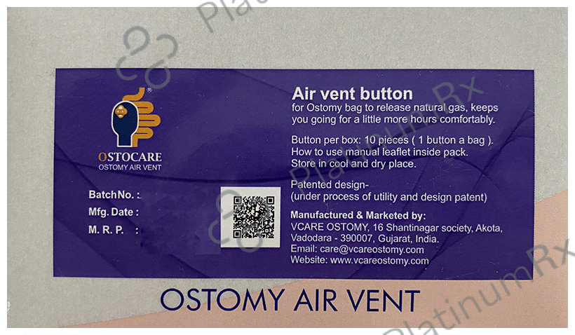 Osto Care Ostomy Air Vent – Uses, Price, Side Effects | PlatinumRx