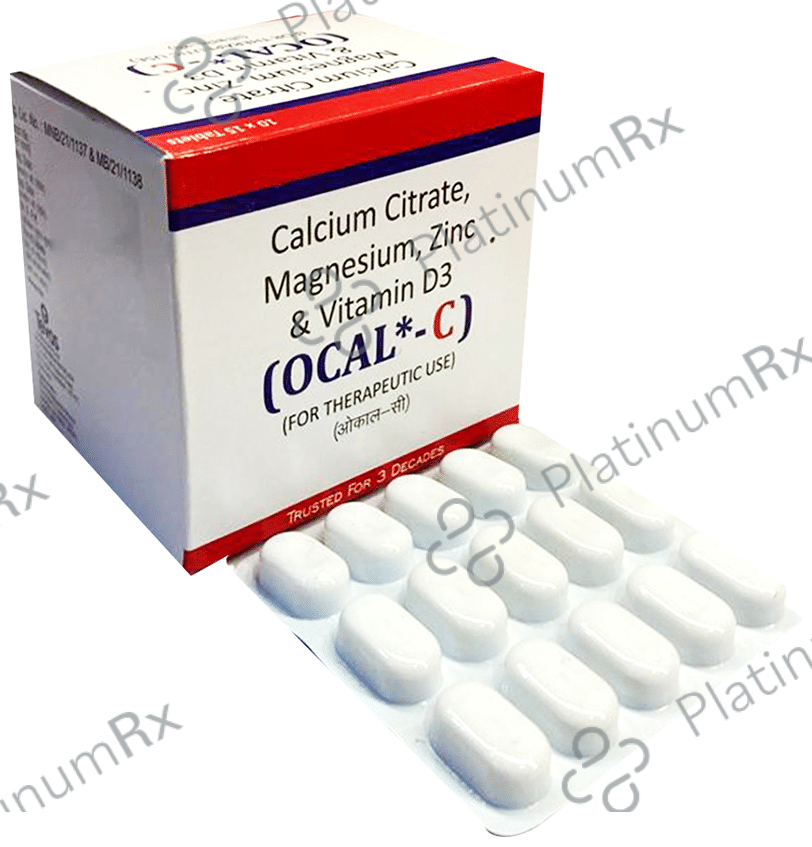 Ocal-C Tablet – Uses, Price, Side Effects | PlatinumRx