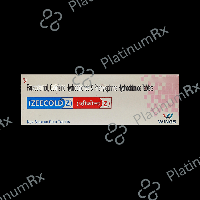 Zeecold Z Tablet – Uses, Price, Side Effects | PlatinumRx