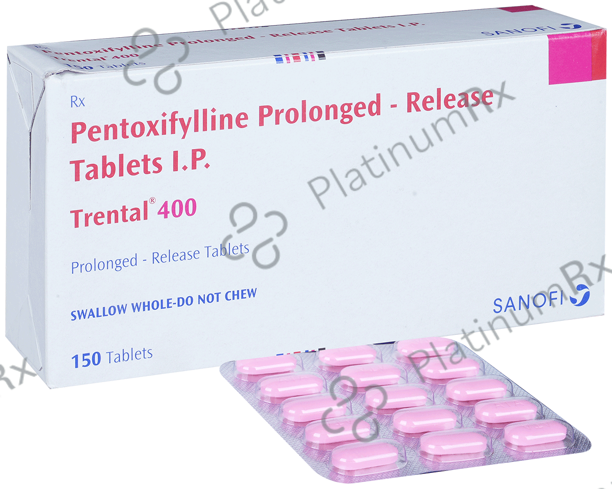 Buy Trental 400mg Online: Uses, Side Effects, Price and Substitutes ...