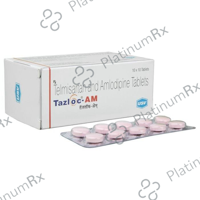 Tazloc AM 5/40mg Tablet 10s - Save 67% on Substitute Medicine