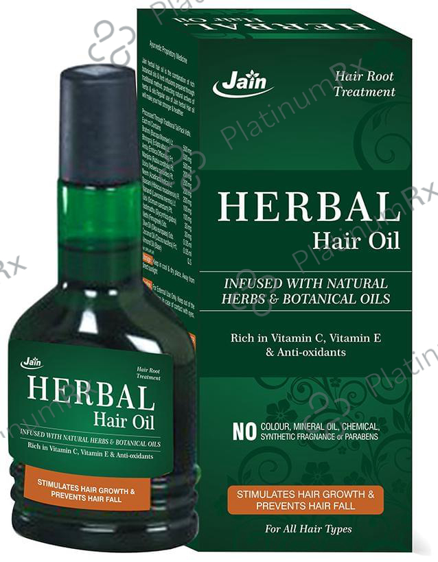 Jain Herbal Hair Oil – Uses, Price, Side Effects | PlatinumRx