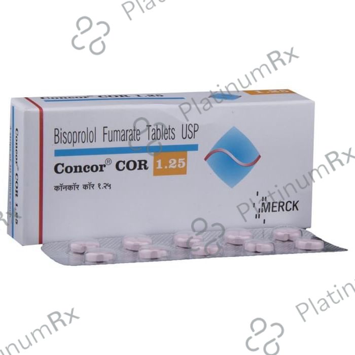 Concor COR 1.25mg Tablet 10s | Uses, Price & Substitutes